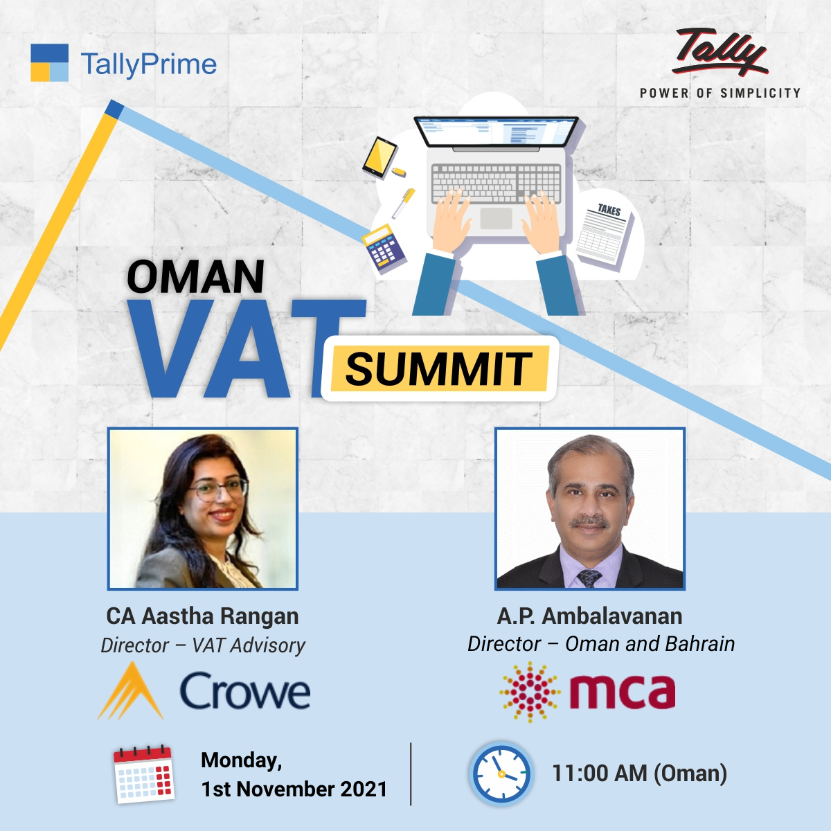 Webinar: New Updates of VAT in Oman » MCA Oman